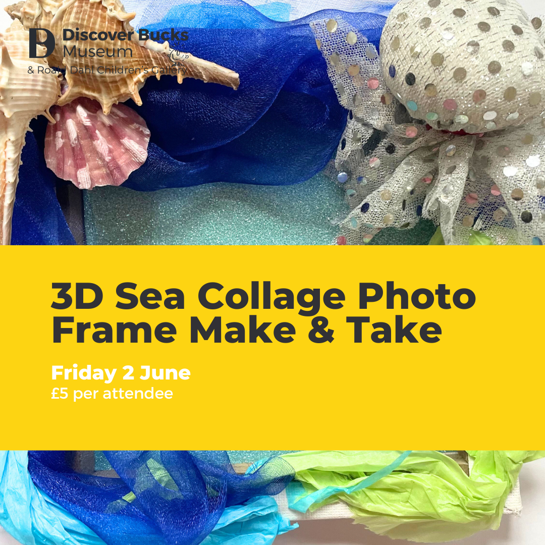 Half Term Fun: 3D Sea Collage Photo Frame Make & Take | Visit Aylesbury