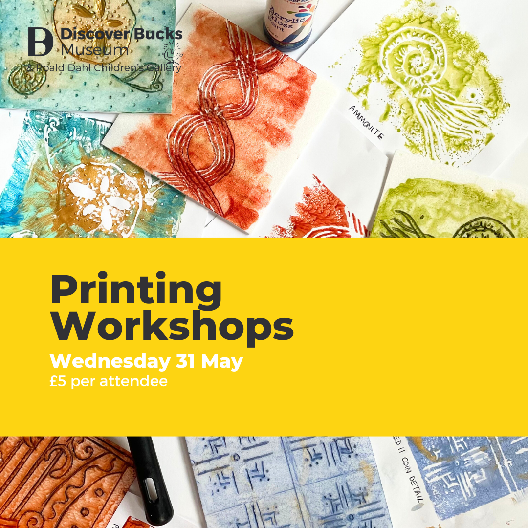 Half Term Fun: Printing Workshops | Visit Aylesbury