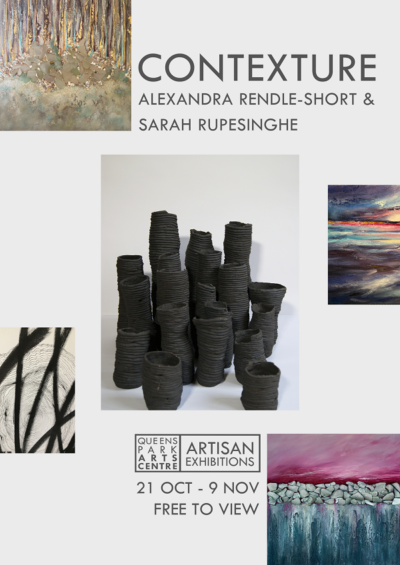 CONTEXTURE: Exhibition of work by ALEXANDRA RENDLE-SHORT & SARAH ...