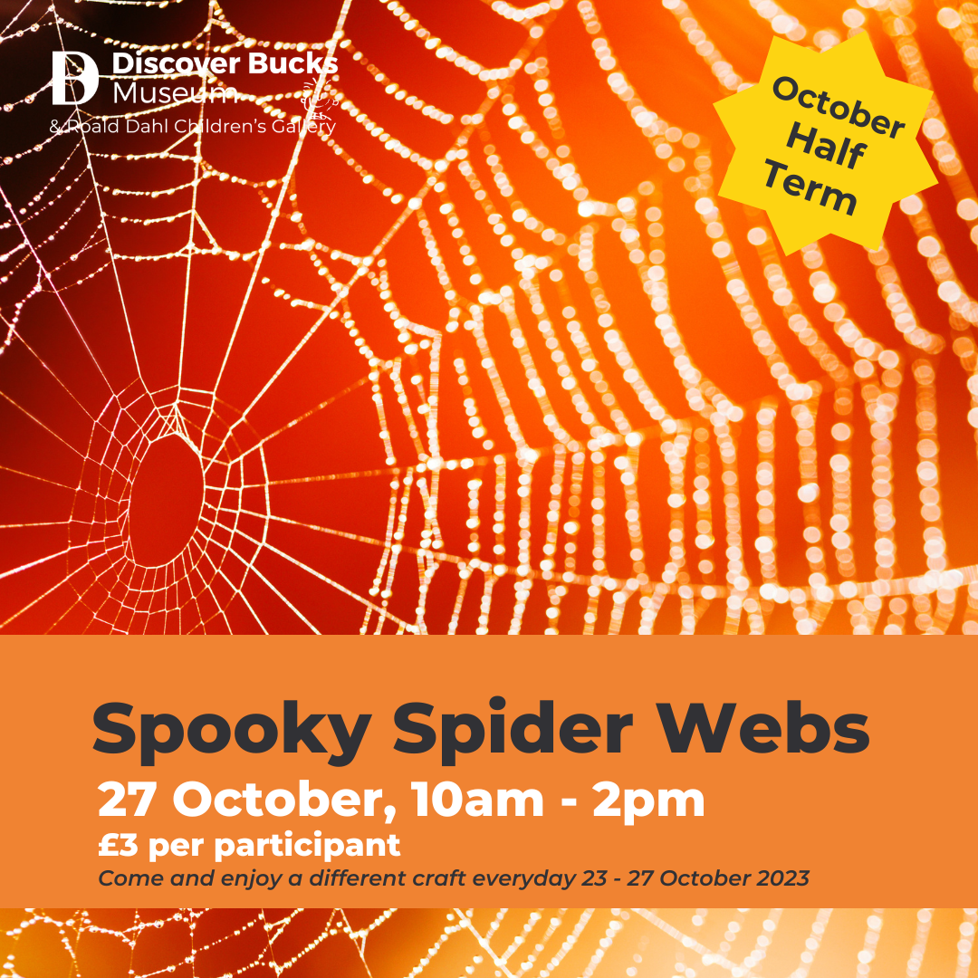 Spooky Spider Webs at Discover Bucks Museum | Visit Aylesbury